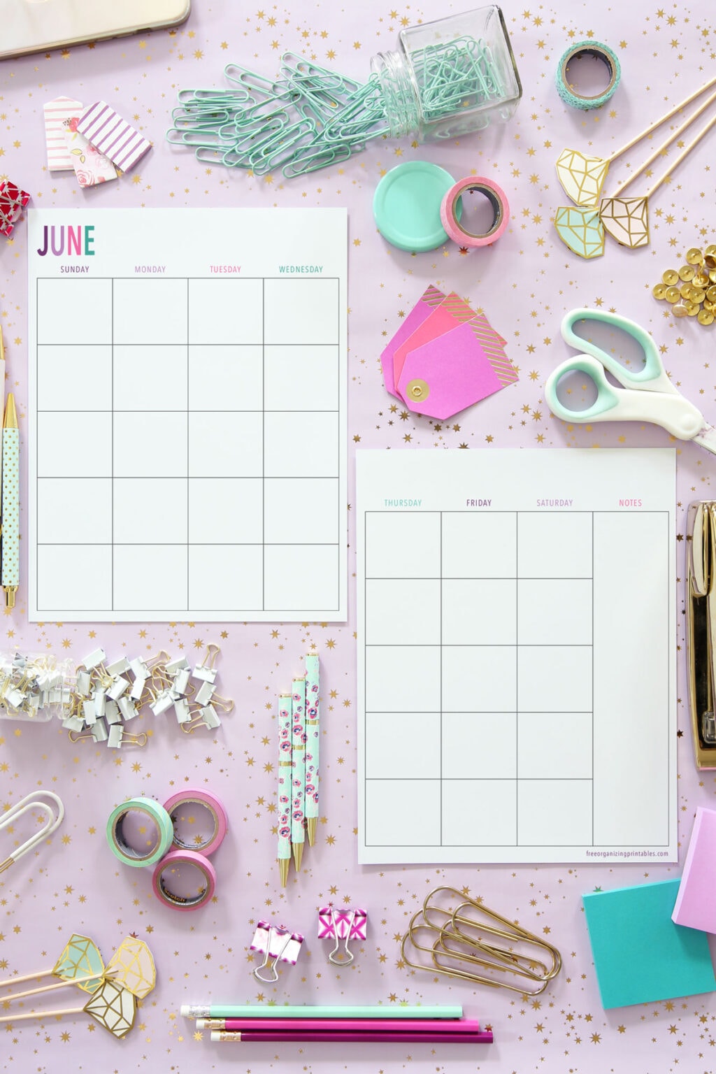 15+ Free Printable Calendars to Help Maximize Your Time