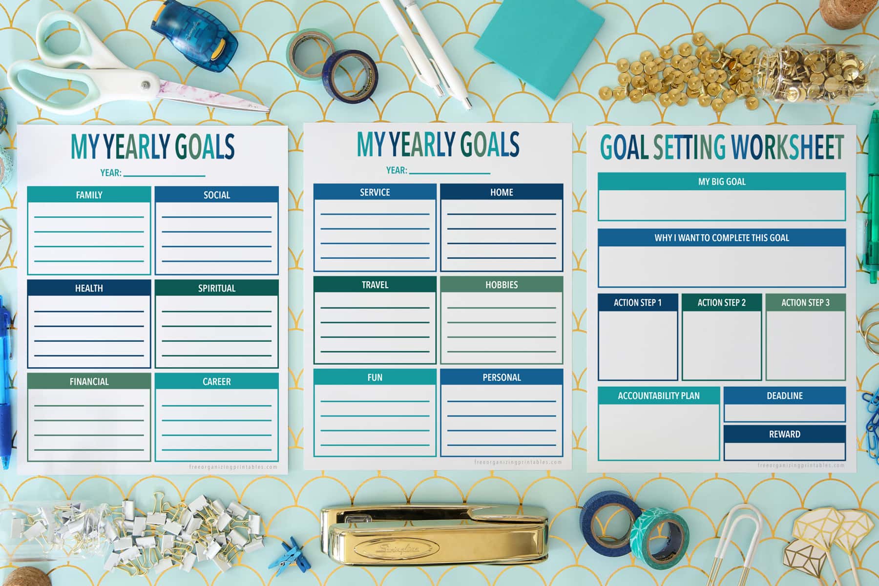 Free Printable Goal Setting Worksheets that Get Results