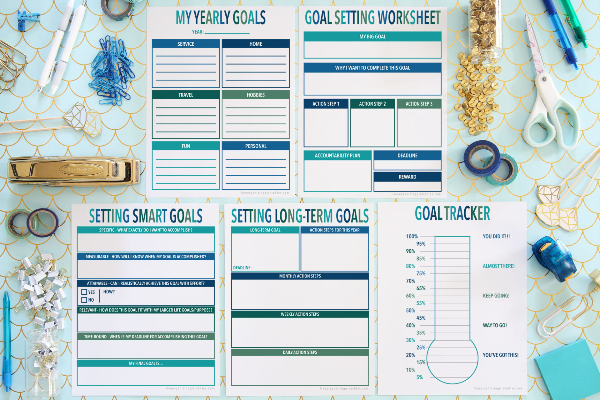 5 Free Printable Goal Setting Worksheets That Get Results 2023 5 Free Printable Goal Setting Worksheets That Get Results 2023