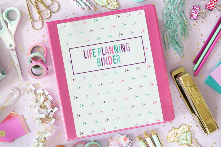 Free Printable Life Planning Binder | Free Organizing Printables
