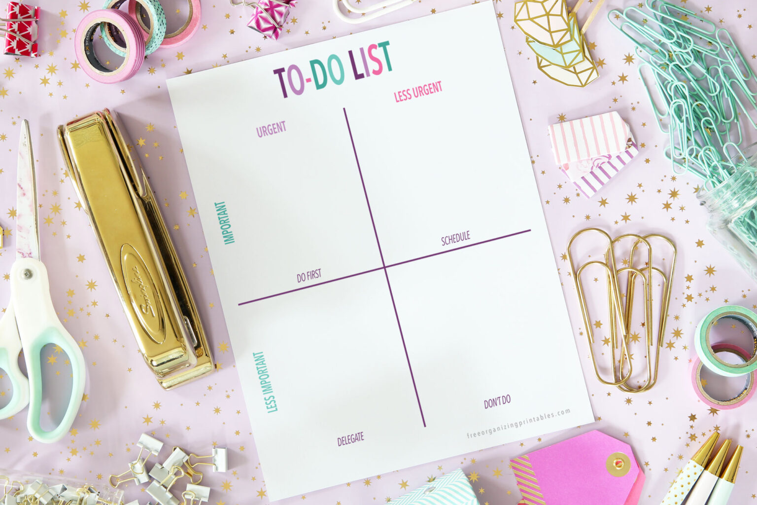 5+ Free Printable To Do List Templates | Free Organizing Printables