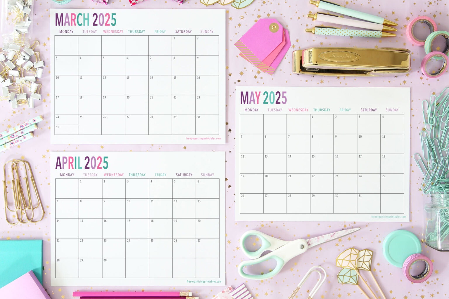 15+ Free Printable Calendars to Help Maximize Your Time